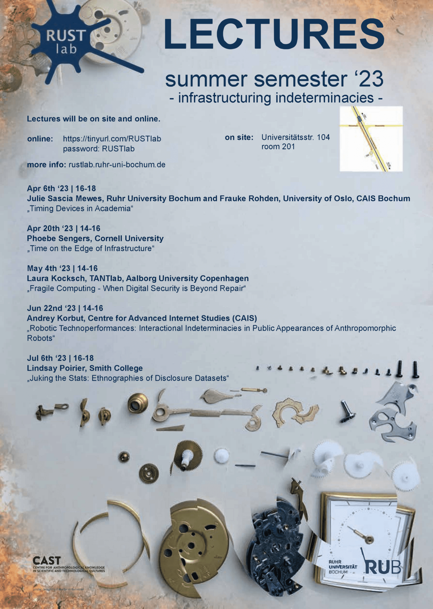 Join the RUSTlab lectures this summer 2023